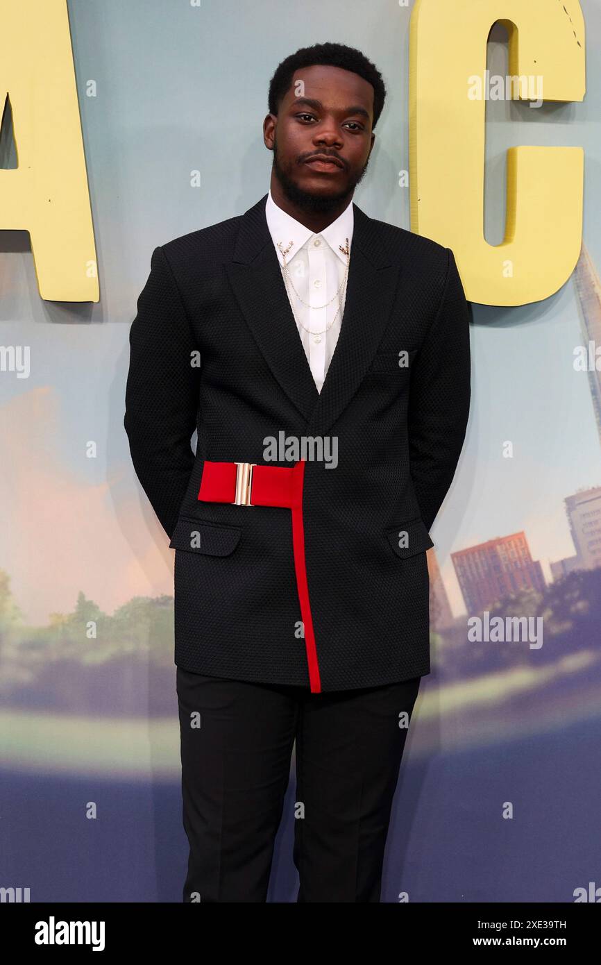 Josh Tedeku attends the Supacell Global Premiere at Odeon Luxe in West ...