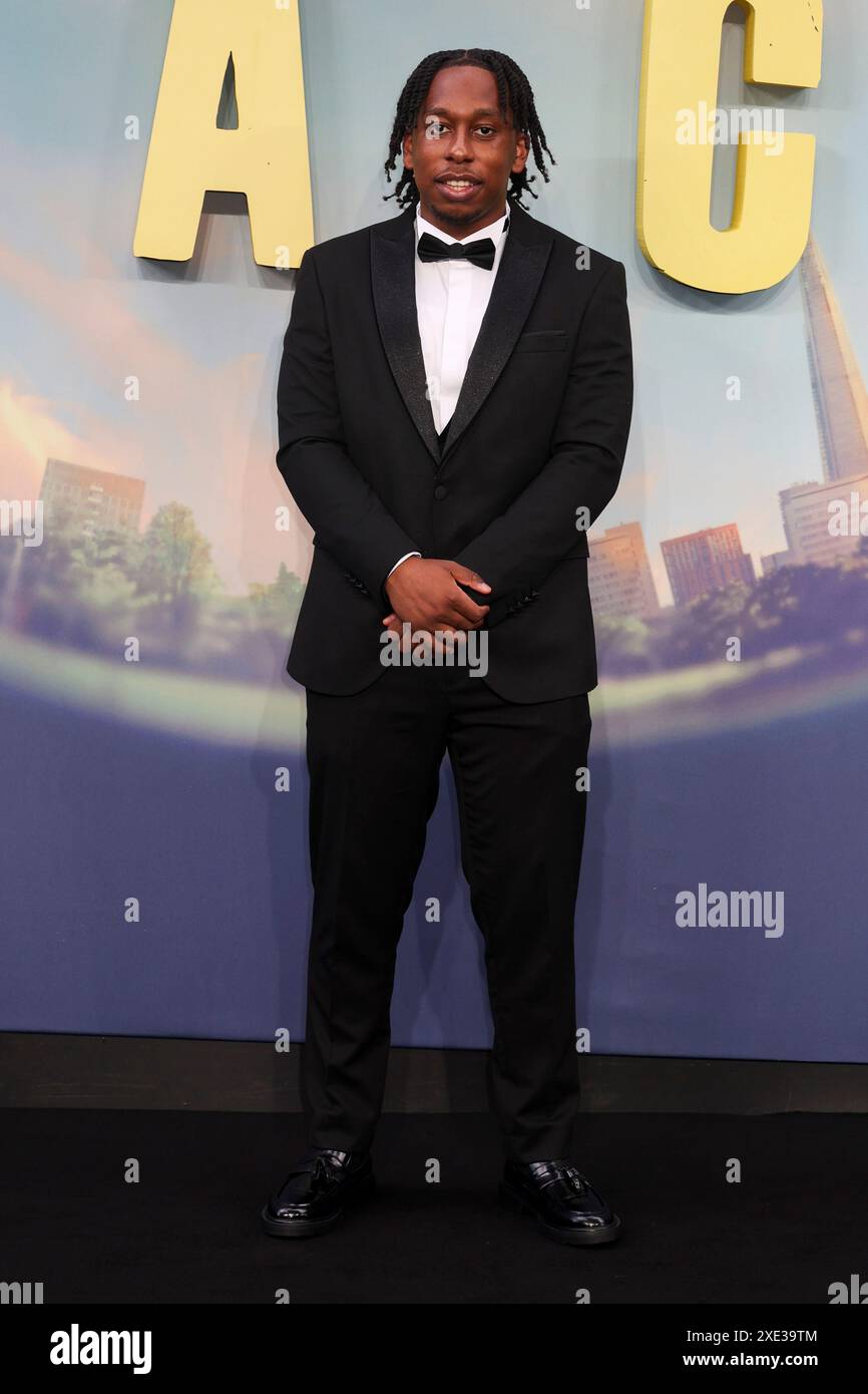 Andy Thompson attends the Supacell Global Premiere at Odeon Luxe in ...