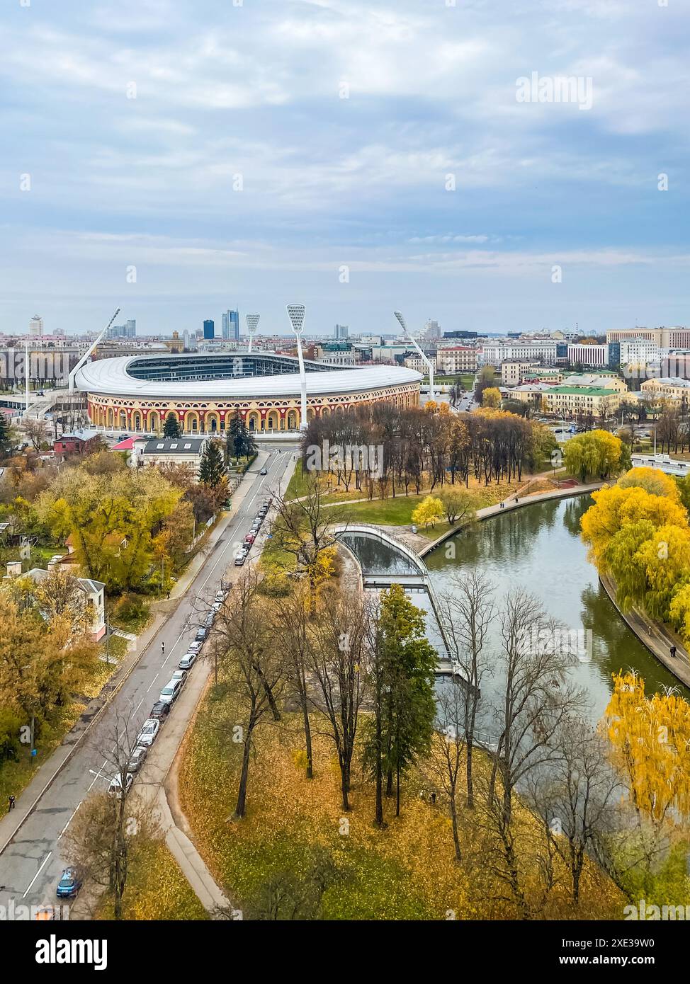 Panoramic aerial view belarus hi-res stock photography and images - Alamy