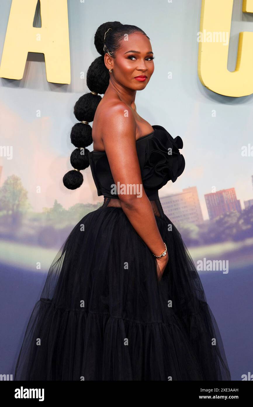 Nadine Mills attends the Supacell Global Premiere at Odeon Luxe in West ...
