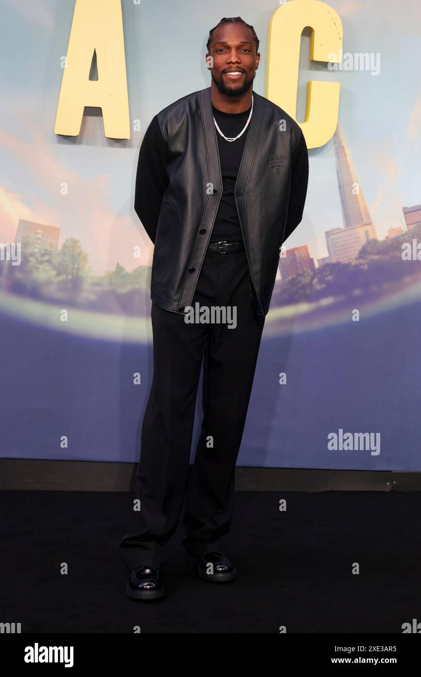 Tosin Cole attends the Supacell Global Premiere at Odeon Luxe in West ...