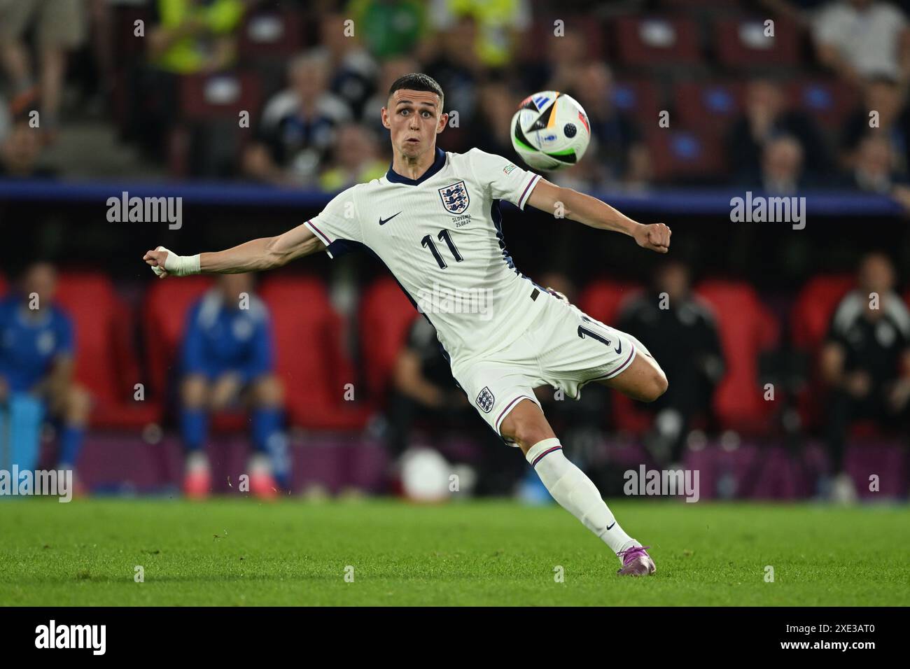 Phil Foden (England) during the UEFA Euro Germany 2024 match between ...