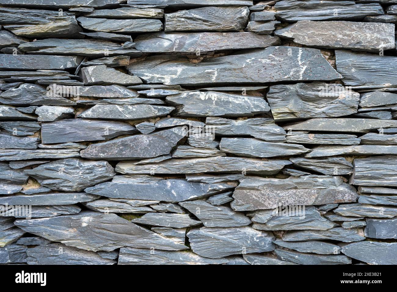 Background from an old natural slate stone wall Stock Photo - Alamy