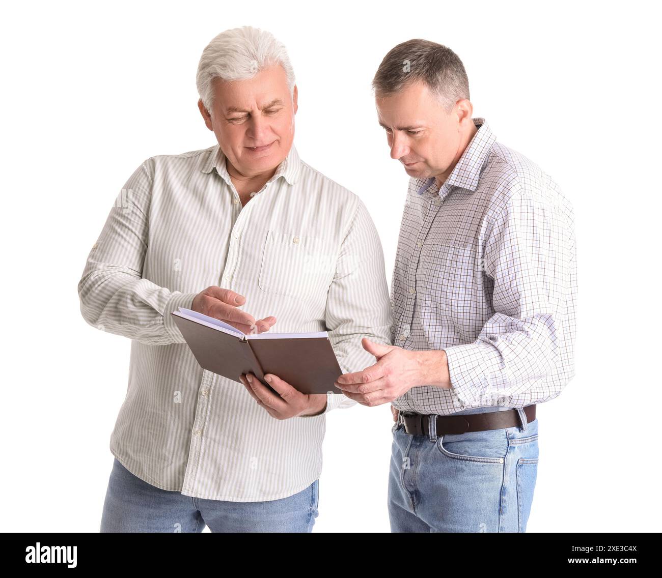 Brothers reading hi-res stock photography and images - Alamy
