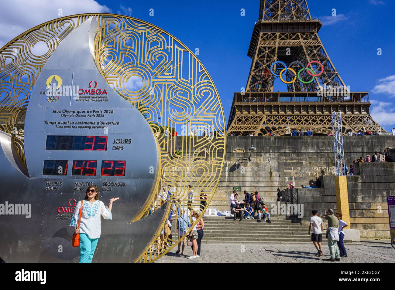 FRANCE. PARIS (75) (7 EME ARRONDISSEMENT) ON THE QUAI DU PORT DE LA ...