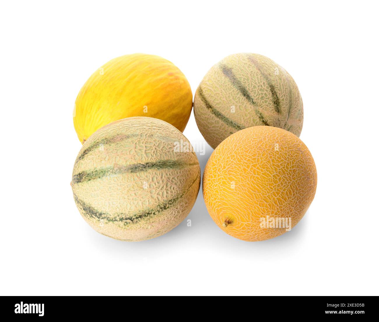 Different sweet melons on Cut Out Stock Images & Pictures - Alamy