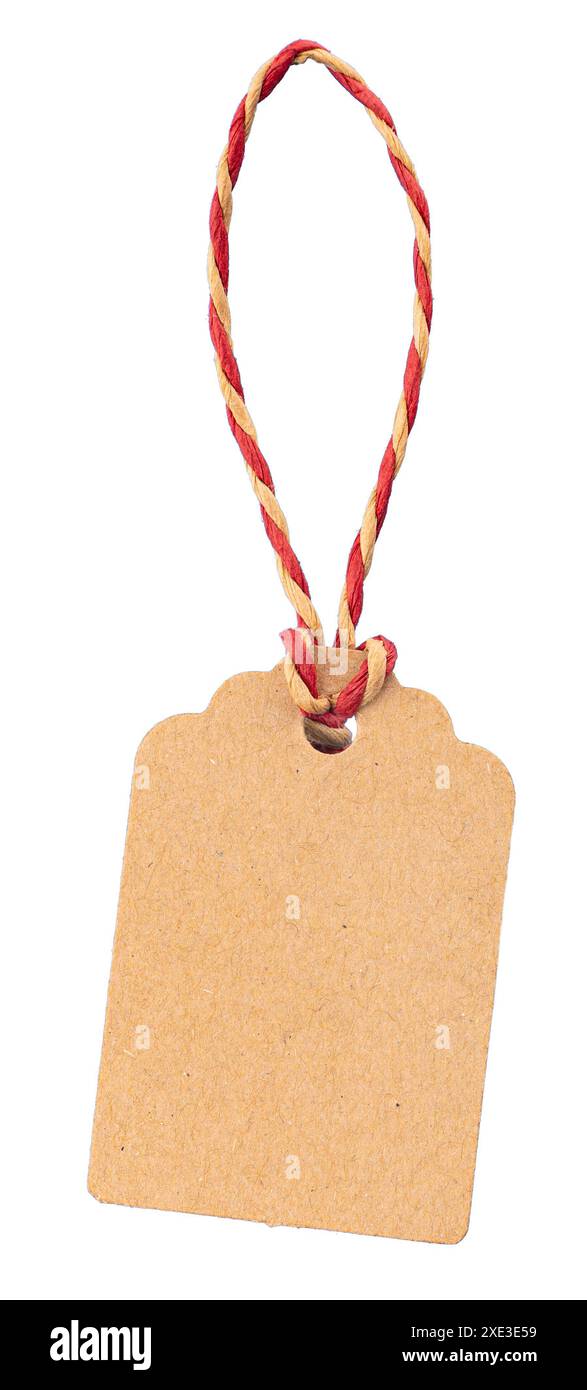 Blank cardboard price tag hi-res stock photography and images - Alamy