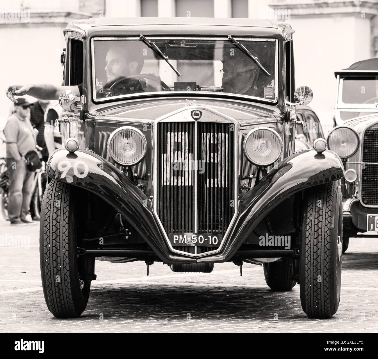 LANCIA AUGUSTA BERLINA 1934 edition, regularity race for historic cars ...