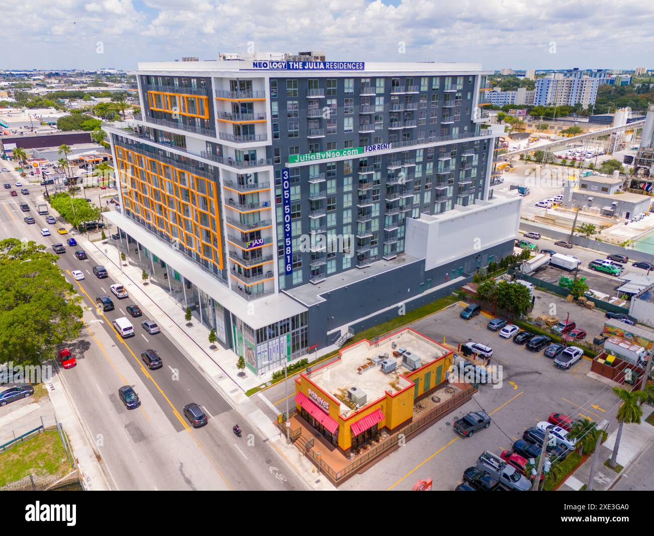 Miami, FL, USA - May 31, 2024: The Julia Residences by Neo Miami ...