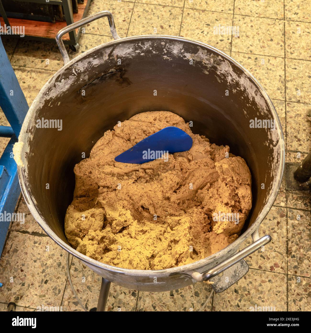 Dough bowls in a bakery Stock Photo - Alamy