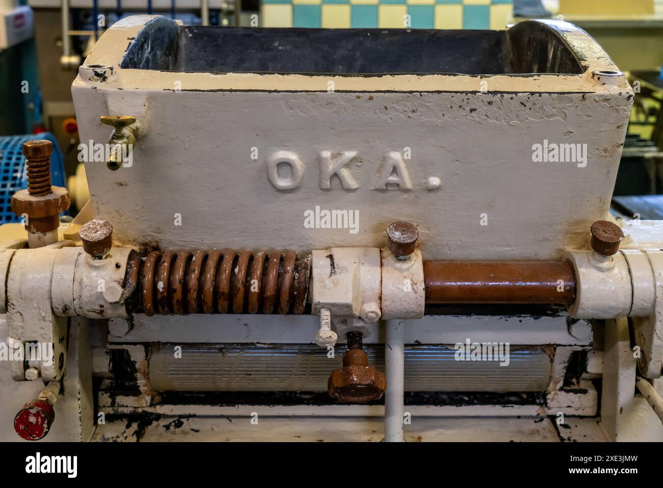 Christmas Cookie Molding Machine Stock Photo - Alamy
