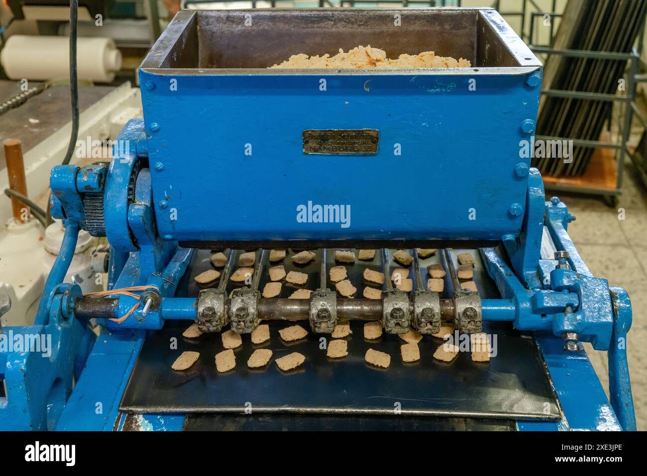 Christmas Cookie Molding Machine Stock Photo - Alamy