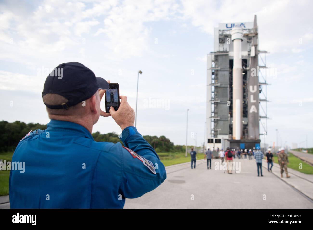 In this file photo, NASA astronaut Barry "Butch" Wilmore takes a ...
