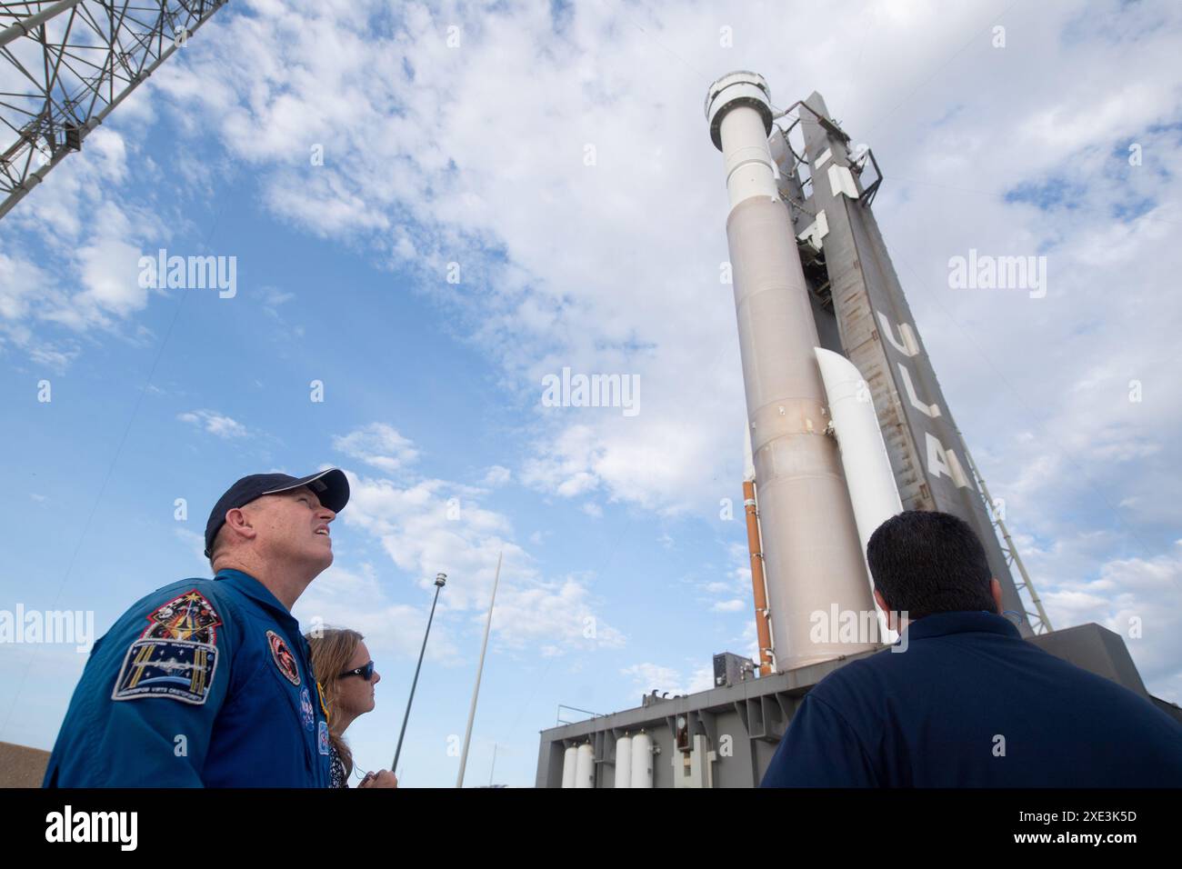 In this file photo, NASA astronaut Barry "Butch" Wilmore watches as a ...