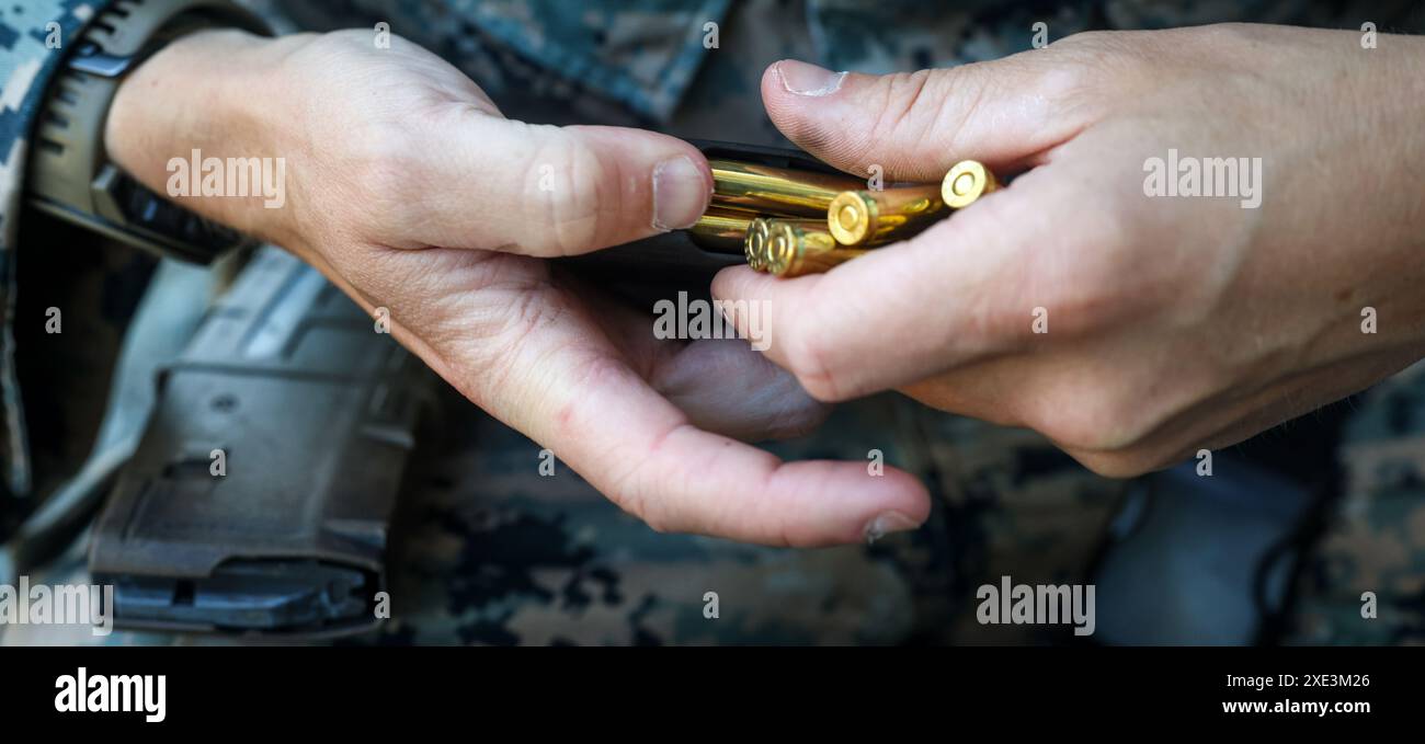 U.S. service members prepare for in the 63rd annual Interservice Rifle ...