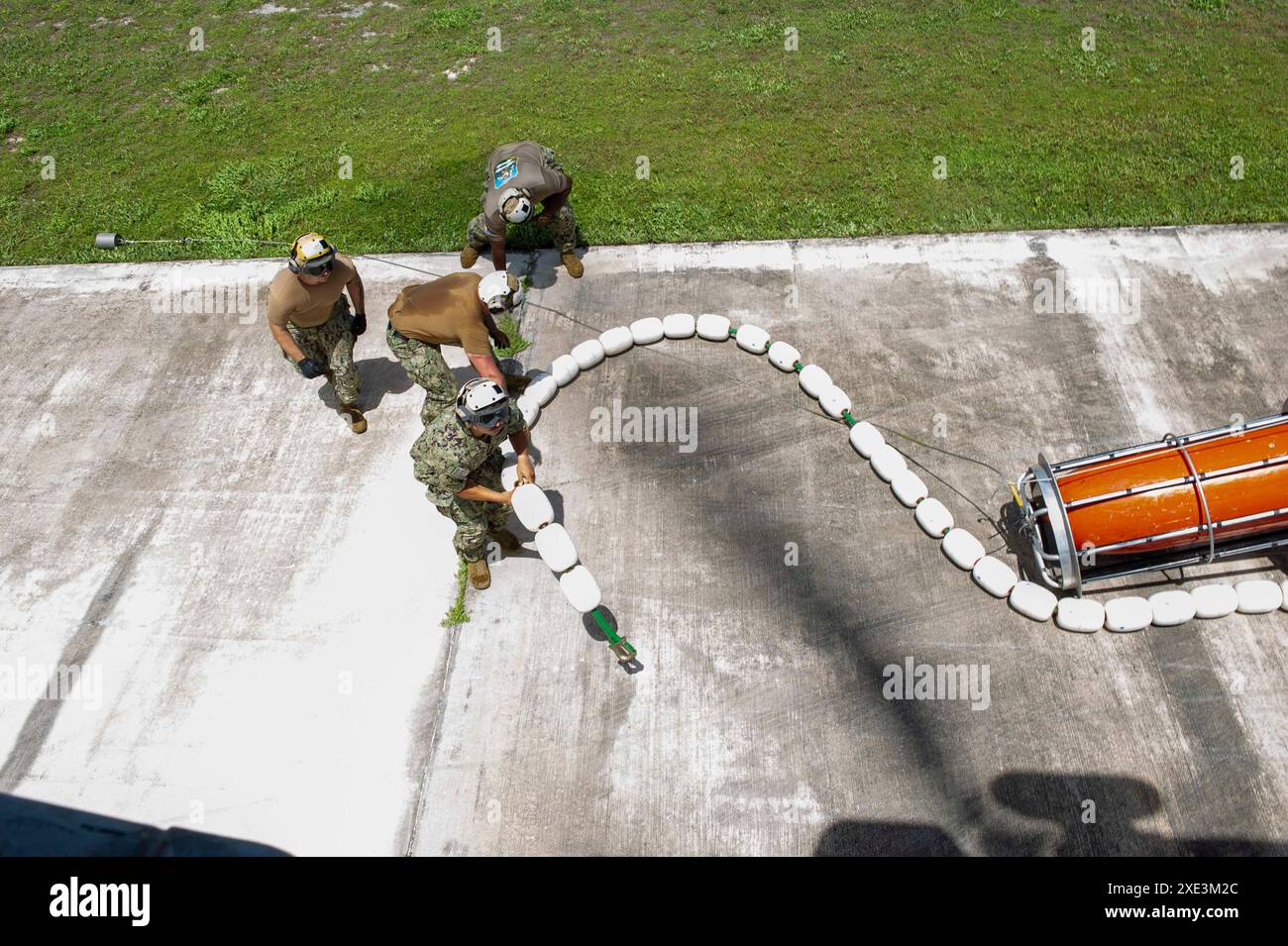APRA HARBOR, Guam (May 29, 2024) - Sailors assigned to the Emory S ...