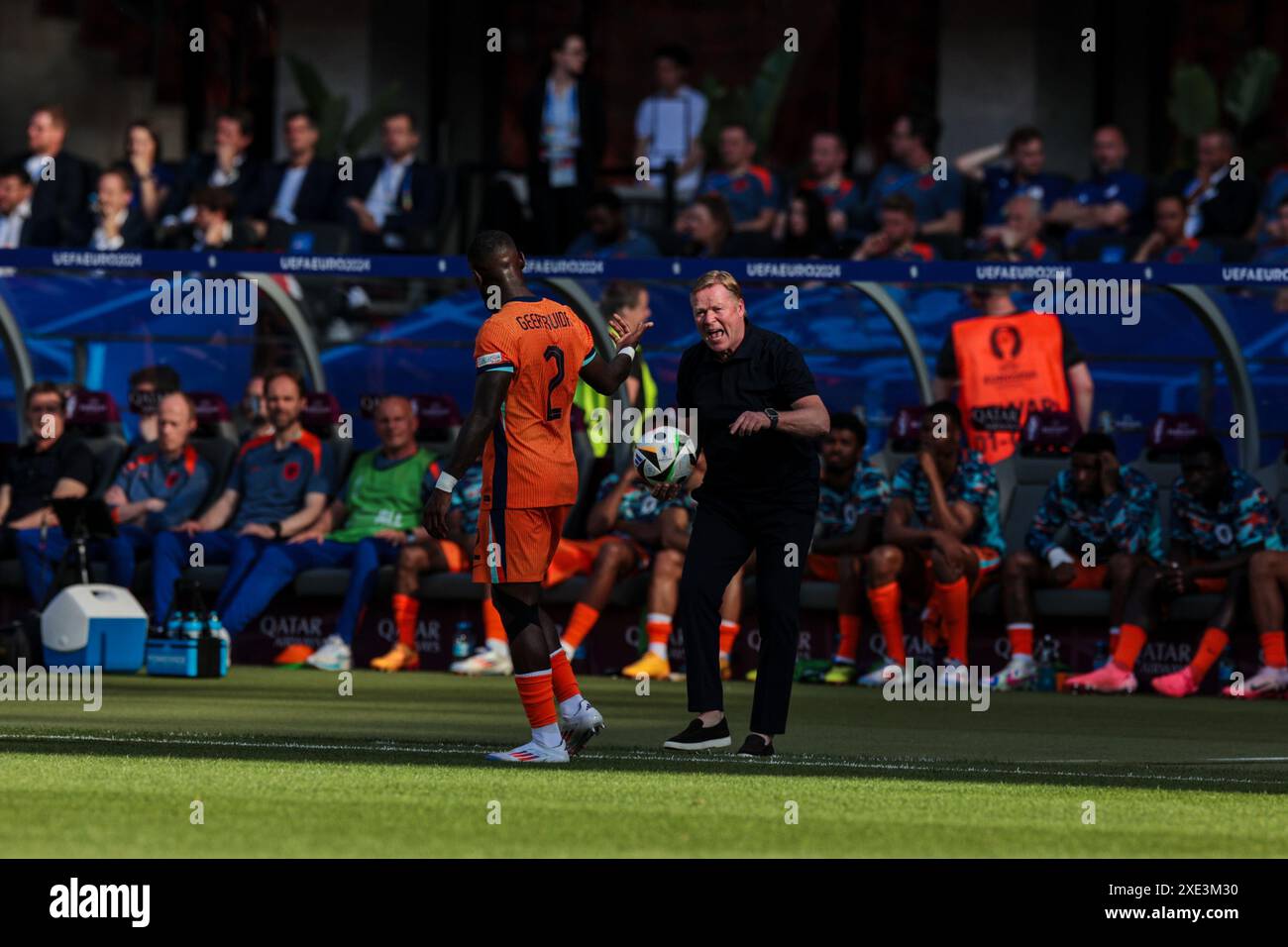 Ronald Koeman coach of Netherlands during UEFA Euro 2024 - Holland vs ...