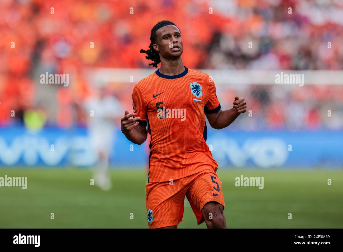 Nathan Ake of Netherlands during UEFA Euro 2024 - Holland vs Austria ...