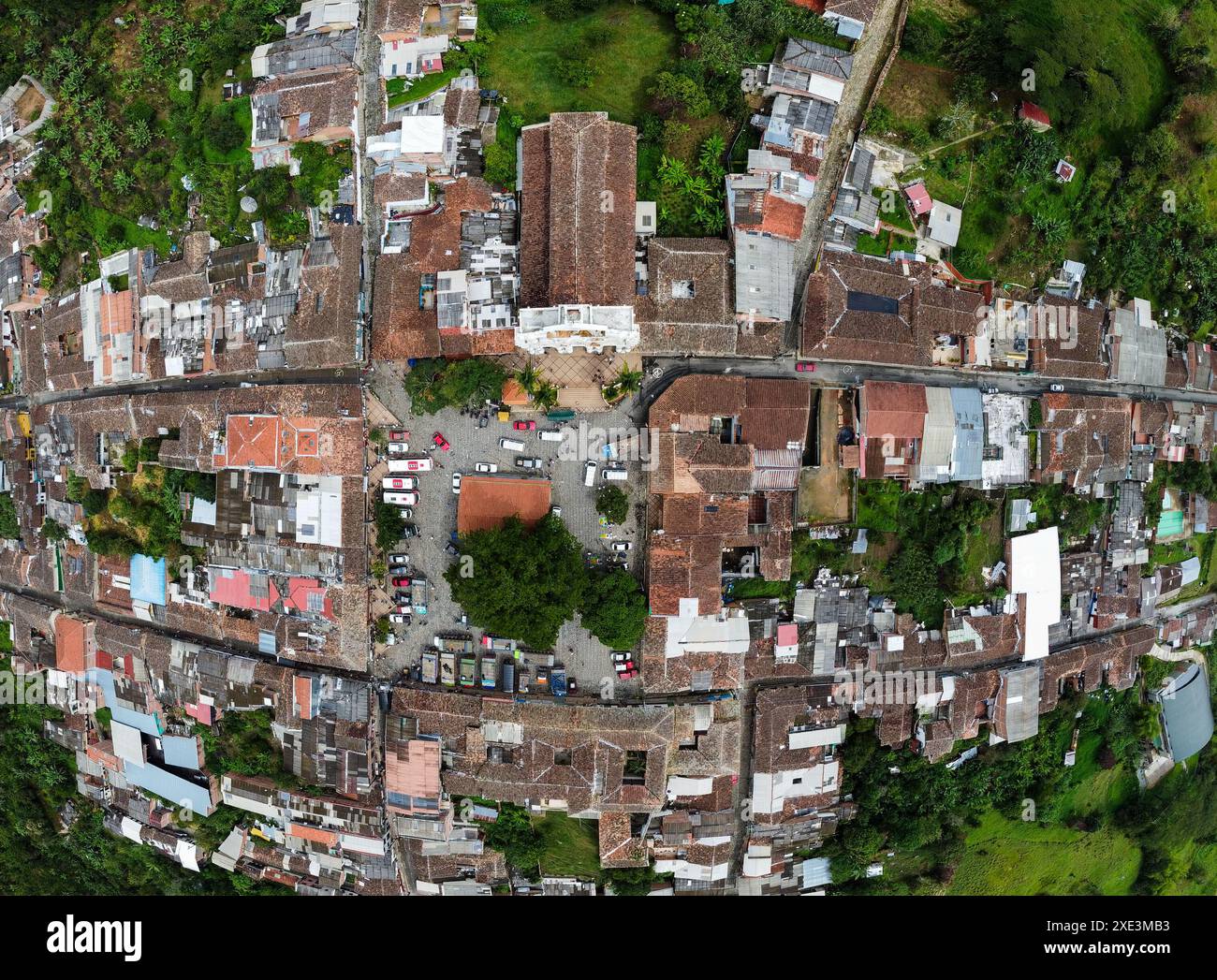 Angostura, Antioquia. Colombia - June 23, 2024. Angostura was founded ...