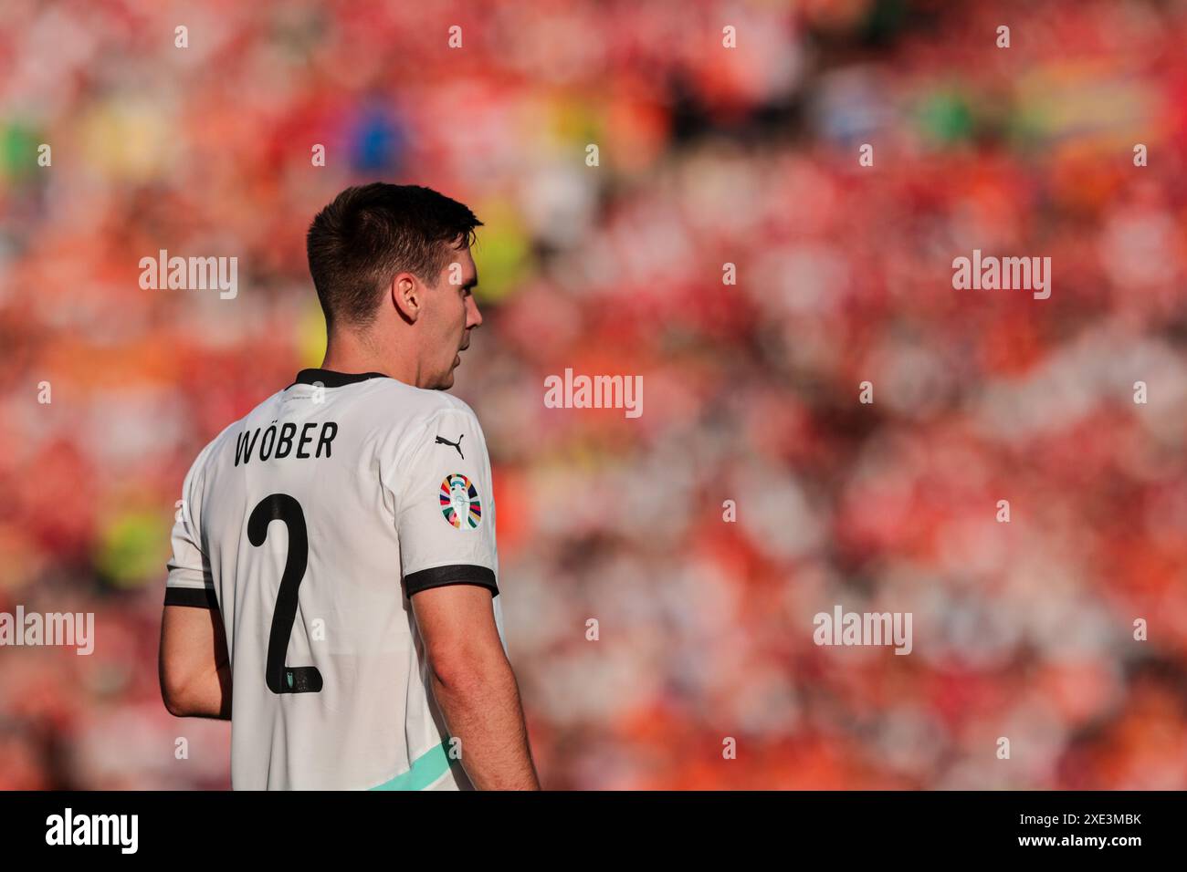Maximilian Wober of Austria during UEFA Euro 2024 - Holland vs Austria ...