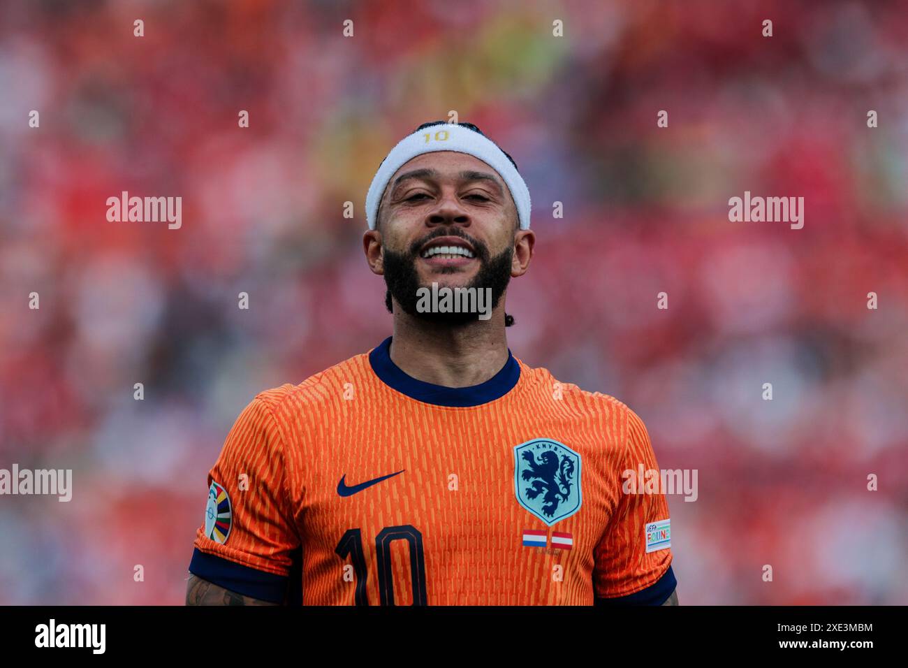Memphis Depay of Netherlands during UEFA Euro 2024 - Holland vs Austria ...