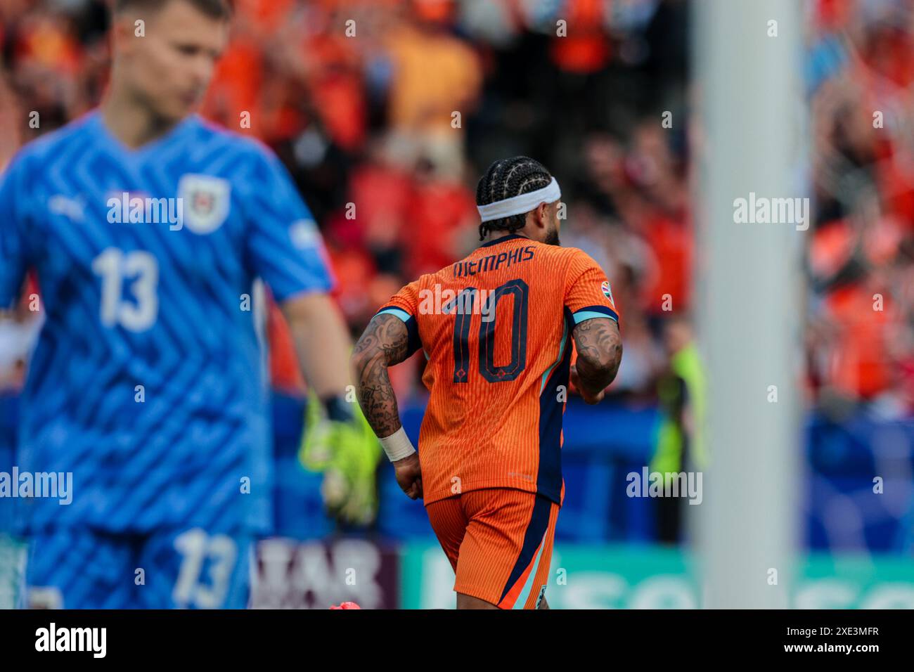 Memphis Depay of Netherlands during UEFA Euro 2024 - Holland vs Austria ...
