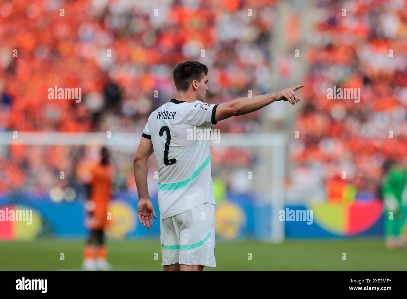 Maximilian Wober of Austria during UEFA Euro 2024 - Holland vs Austria ...