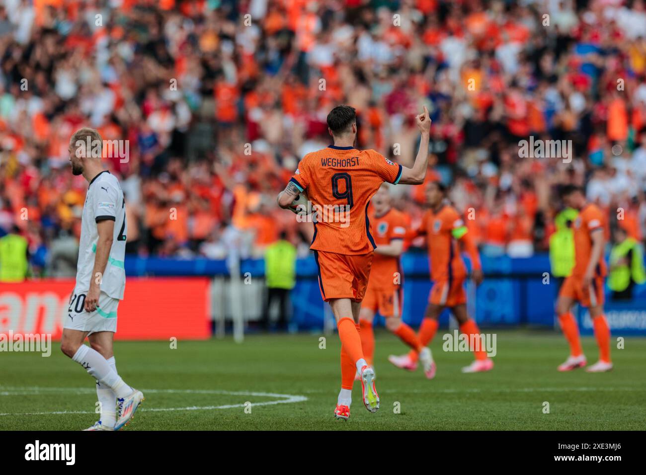 Wout Weghorst of Netherlands during UEFA Euro 2024 - Holland vs Austria, UEFA European Football ...