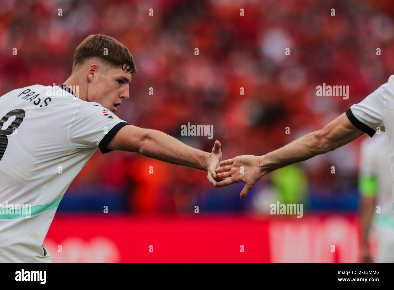 Alexander Prass of Austria during UEFA Euro 2024 - Holland vs Austria ...