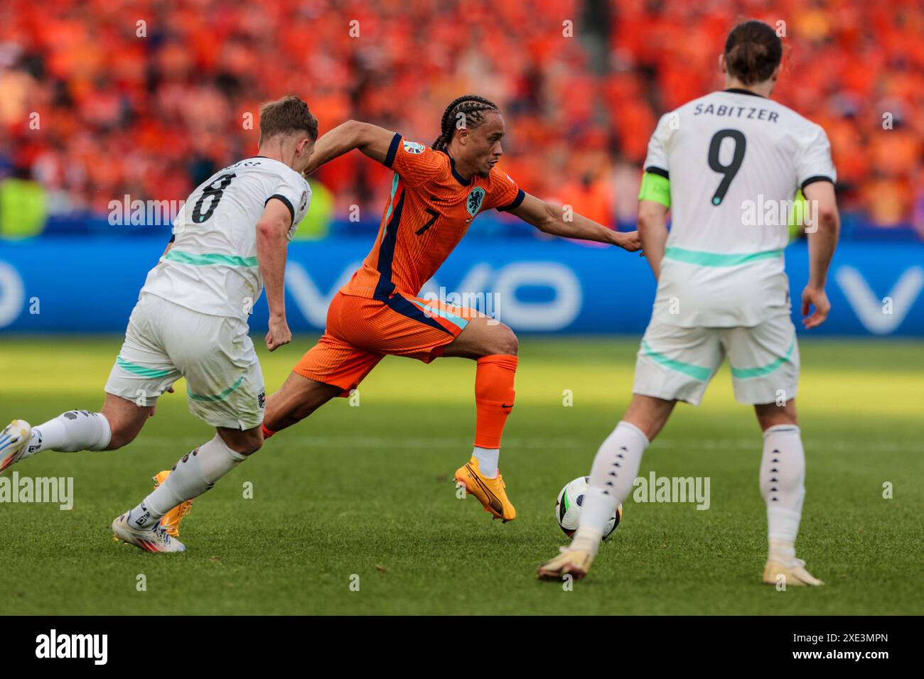 Xavi Simons of Netherlands during UEFA Euro 2024 - Holland vs Austria ...