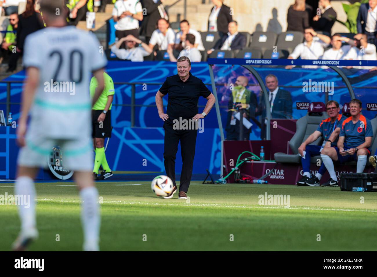 Ronald Koeman coach of Netherlands during UEFA Euro 2024 - Holland vs ...