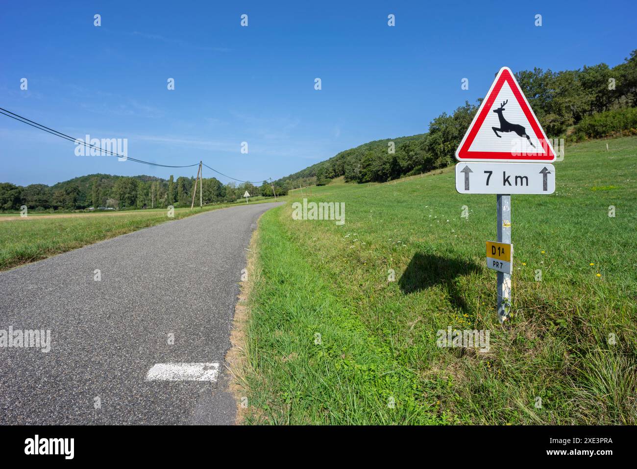 Signs for loose animals Stock Photo - Alamy