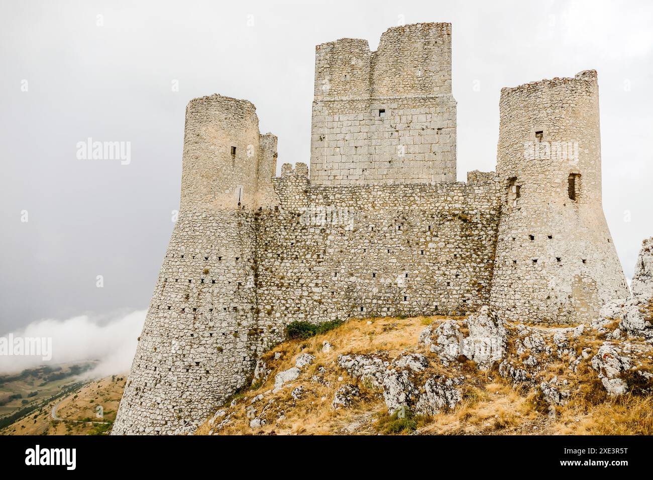 Rocca Calascio old Italian castle Location film of famous film The Name ...
