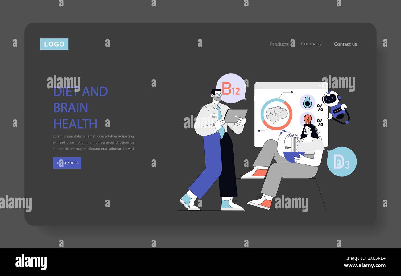 Neuroplasticity concept. An engaging visualization of brain health ...