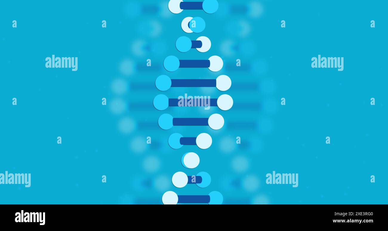 Image dna structure spinning hi-res stock photography and images - Alamy