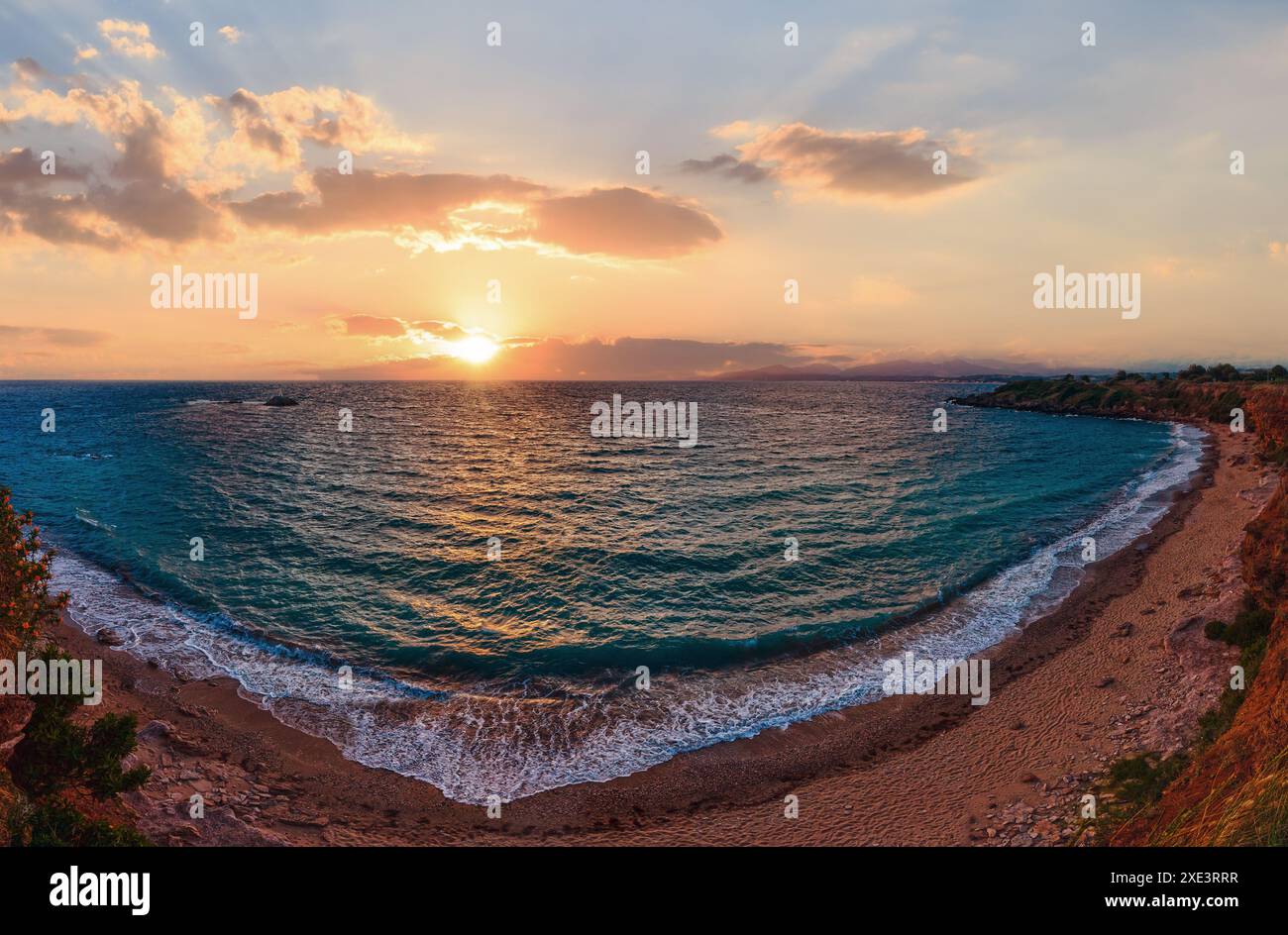 Lefkada sunrise hi-res stock photography and images - Alamy