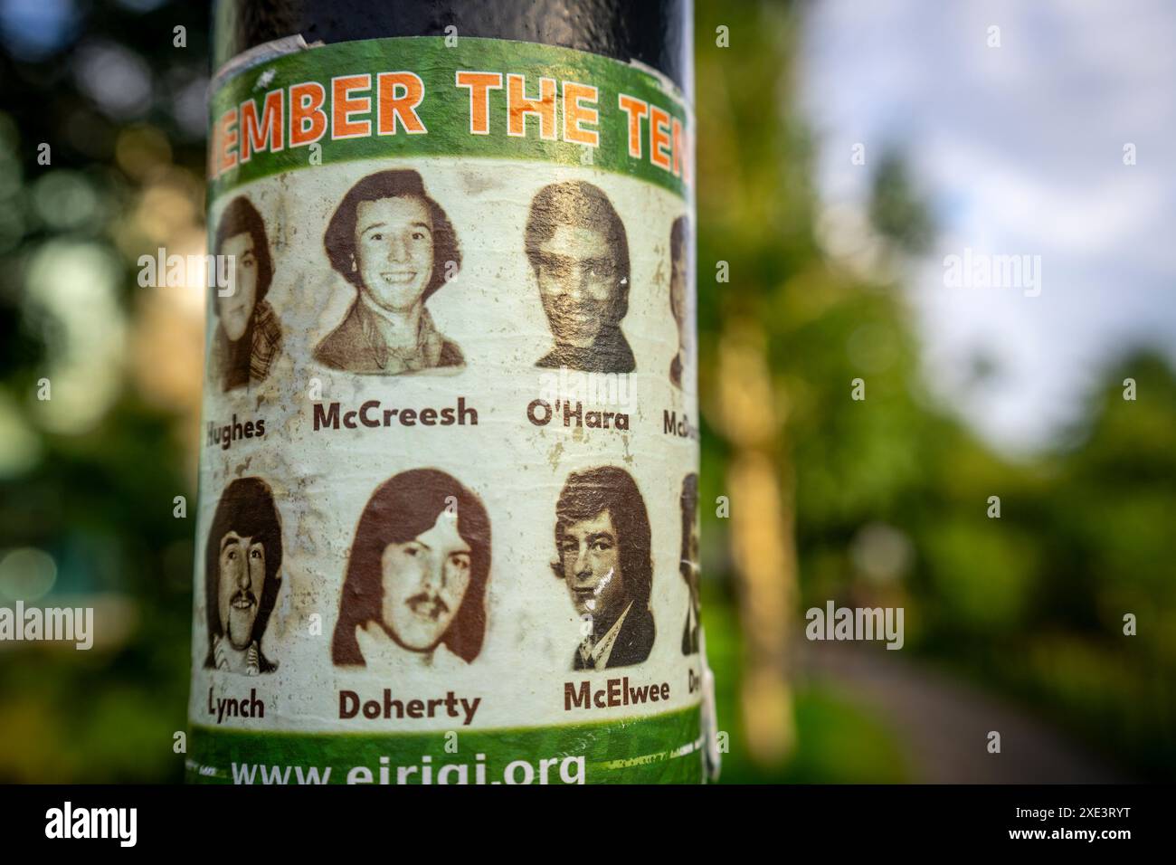 1981 hunger strike hi-res stock photography and images - Alamy