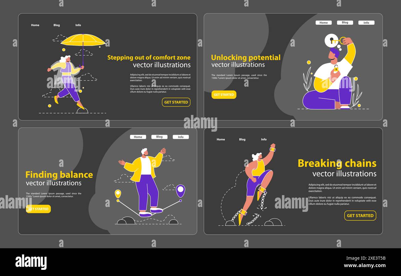 Empowerment set Characters embody leaving comfort zones, unlocking new ...