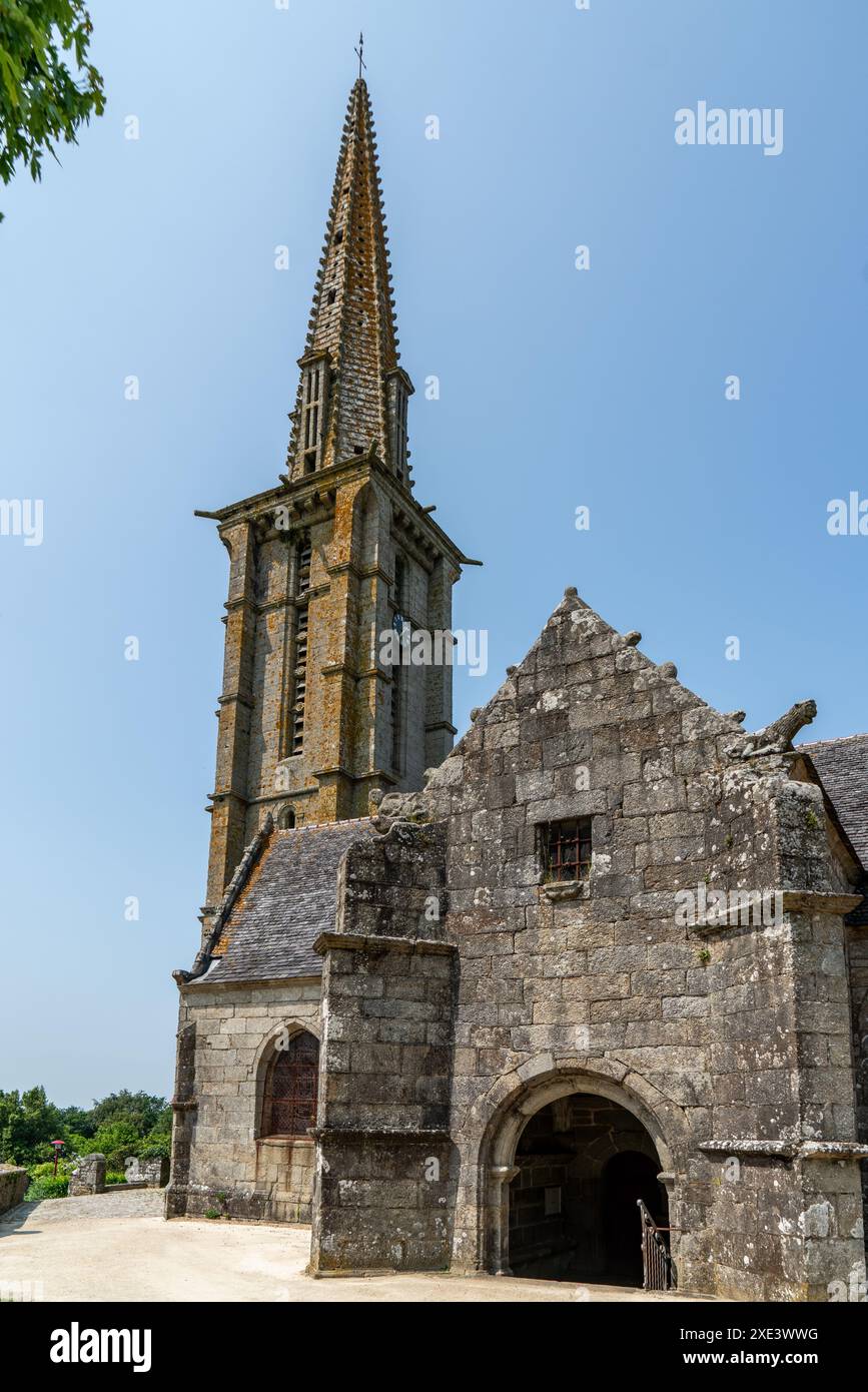 Enclosed parish in a village in Brittany Stock Photo - Alamy
