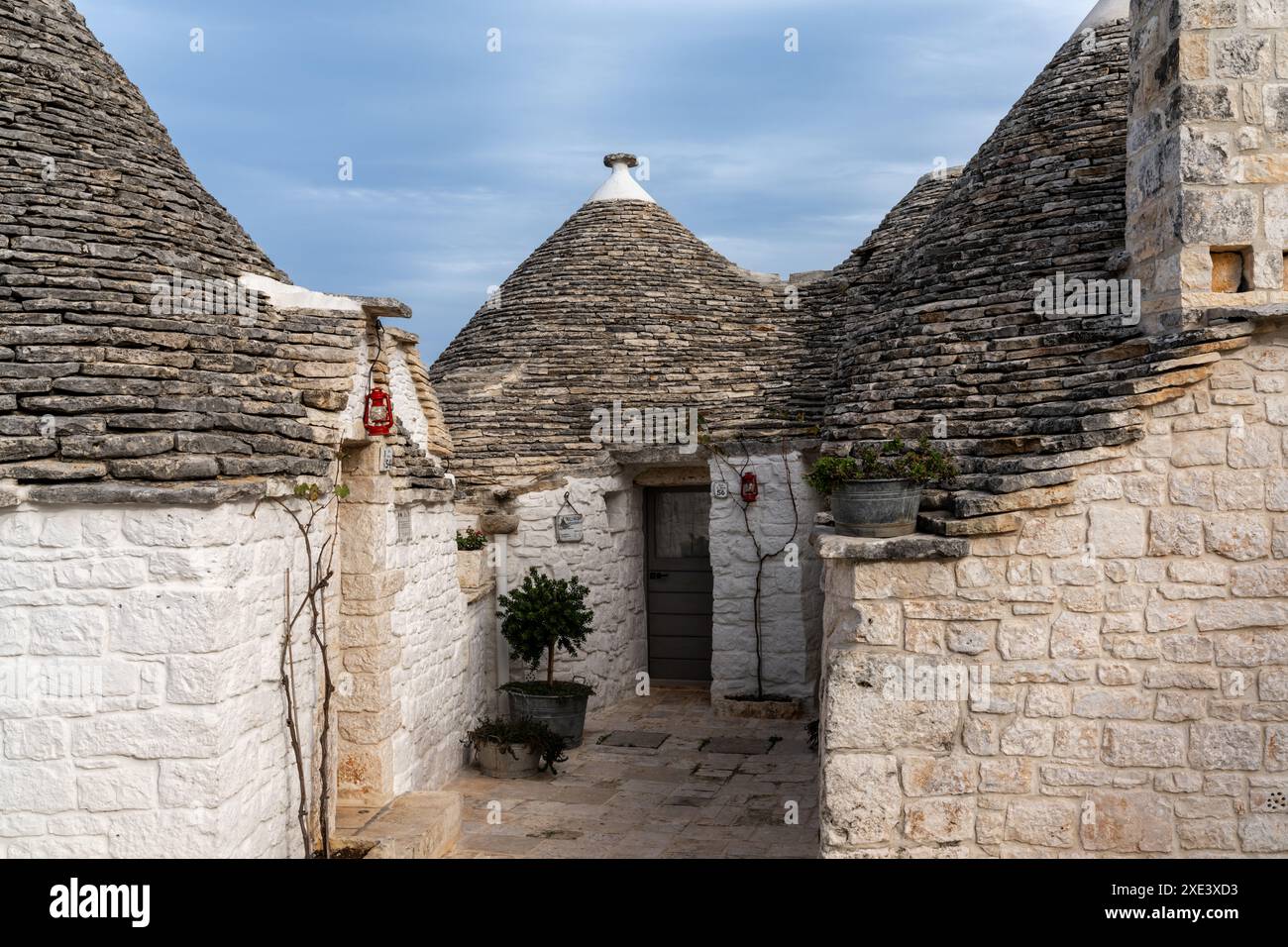 Alberobello, Italy - 2 December, 2023: typical Trulli homes in ...
