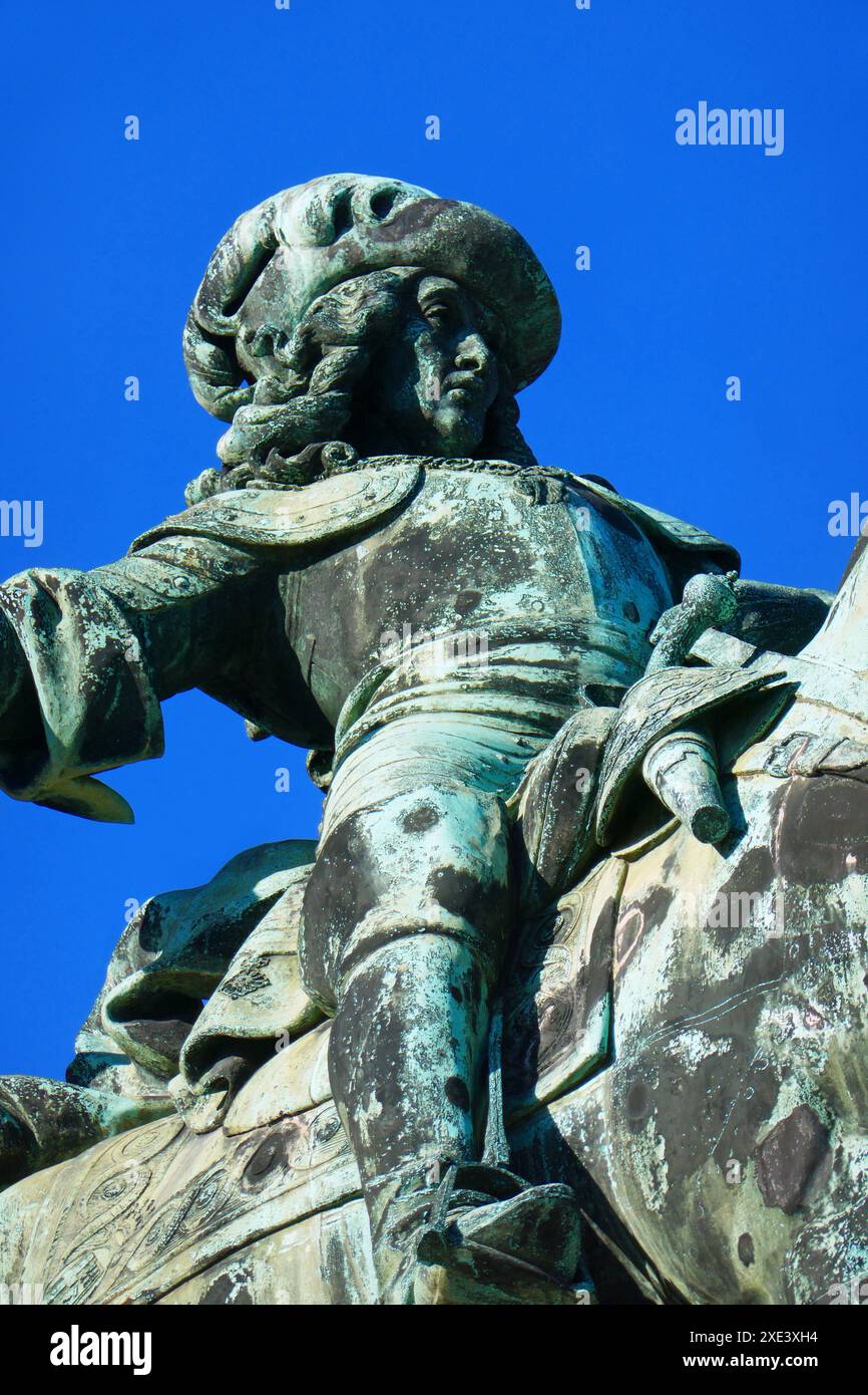 Prince Eugene Equestrian Monument in Budapest, Hungary Stock Photo - Alamy