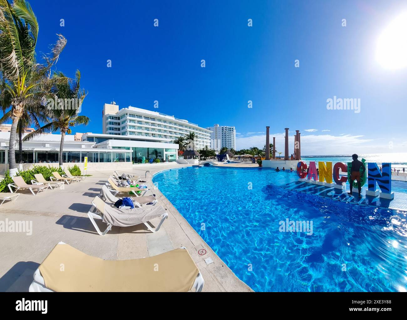 Welcome to cancun hi-res stock photography and images - Alamy