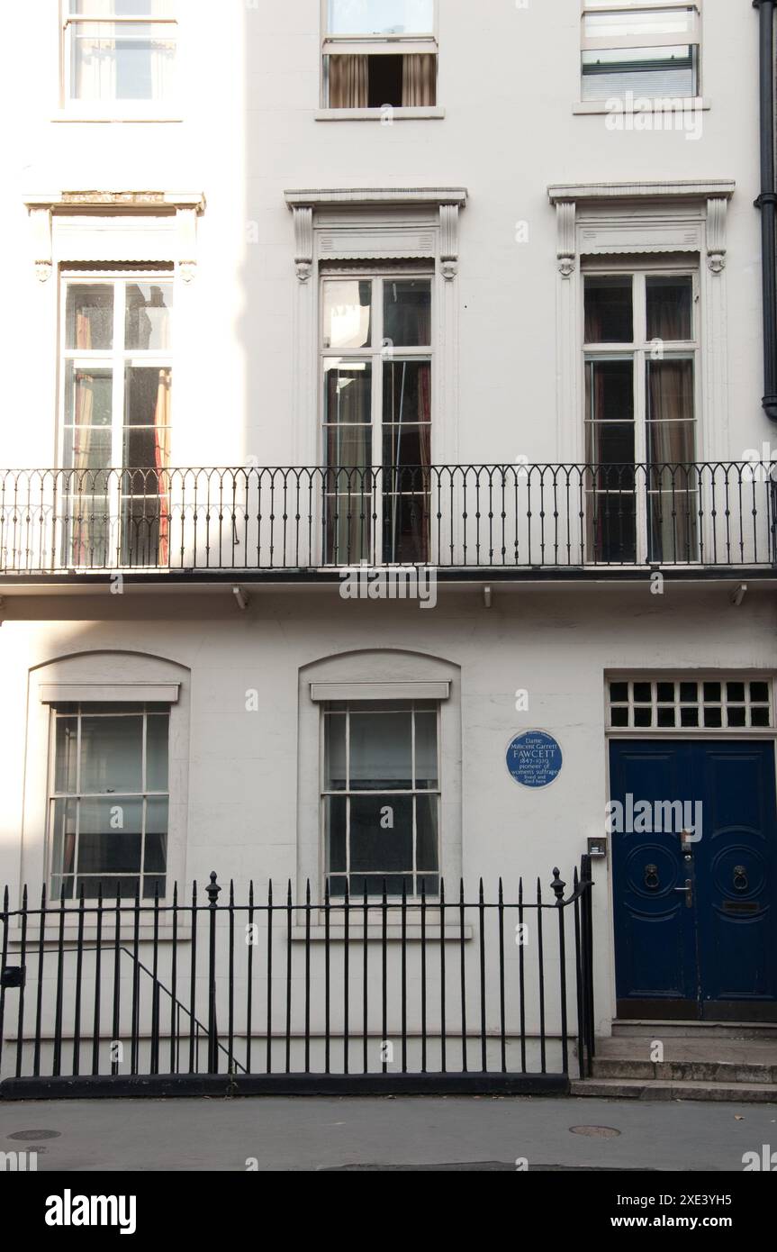 House where Millicent Garrett Fawcett, suffragette leader, lived, Gower ...