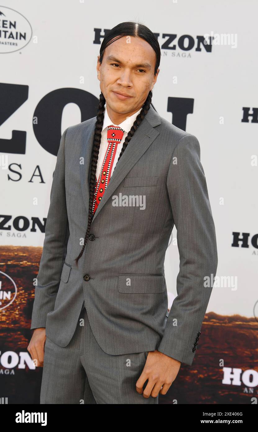 LOS ANGELES, CALIFORNIA - JUNE 24: Owen Crow Shoe attends the US ...