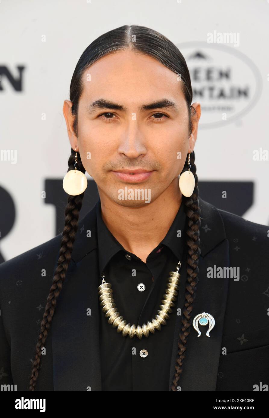LOS ANGELES, CALIFORNIA - JUNE 24: Tatanka Means attends the US ...