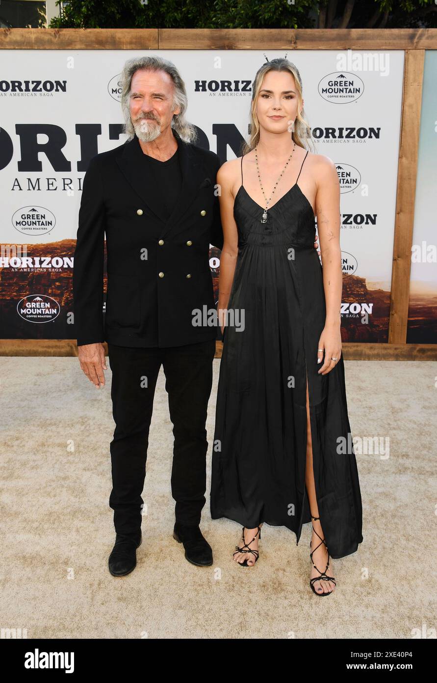 LOS ANGELES, CALIFORNIA - JUNE 24: Jeff Fahey (L) and guest attend the ...