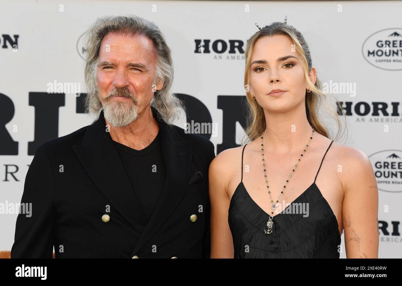 LOS ANGELES, CALIFORNIA - JUNE 24: Jeff Fahey (L) and guest attend the ...