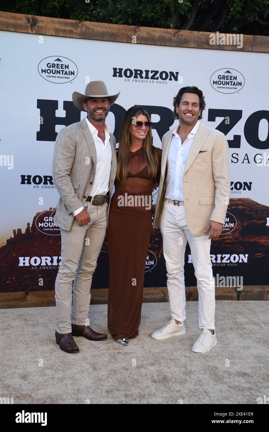 Los Angeles, California, USA 24th June 2024 (L-R) Robert Sullivan ...