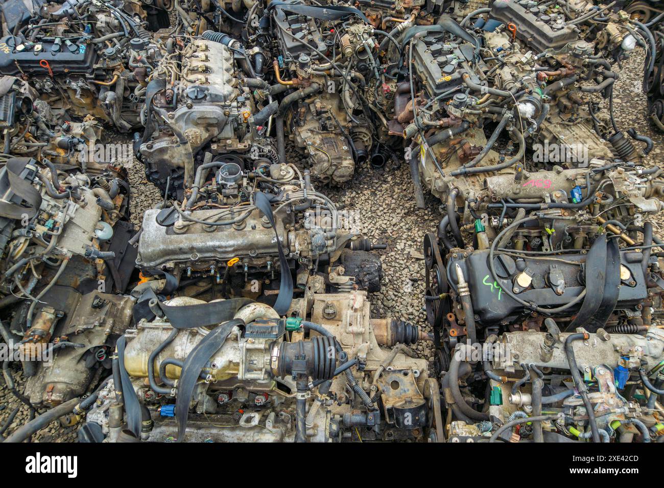 Mechanism of the internal combustion engine hi-res stock photography ...