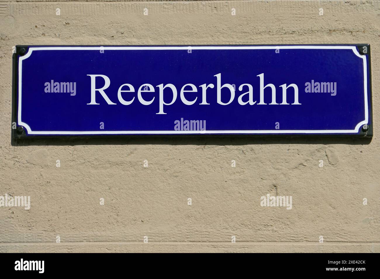 Schild reeperbahn hi-res stock photography and images - Alamy